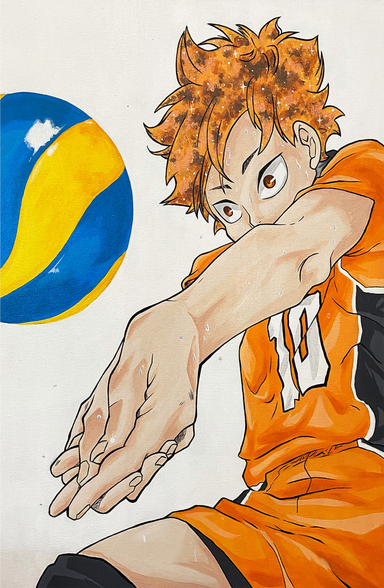 Haikyuu "Hinata Shoyo" Receive Print – Masaya's Market